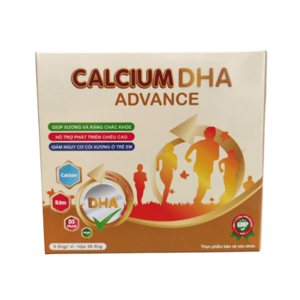 Siro Canxi DHA Advance - Hỗ Trợ Xương Răng Chắc Khỏe (Hộp 20 ống) - Nhà Thuốc Tiến Đạt